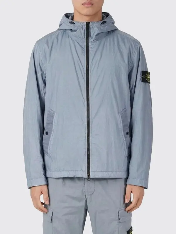 Stone Island Hooded Zip-up Jacket