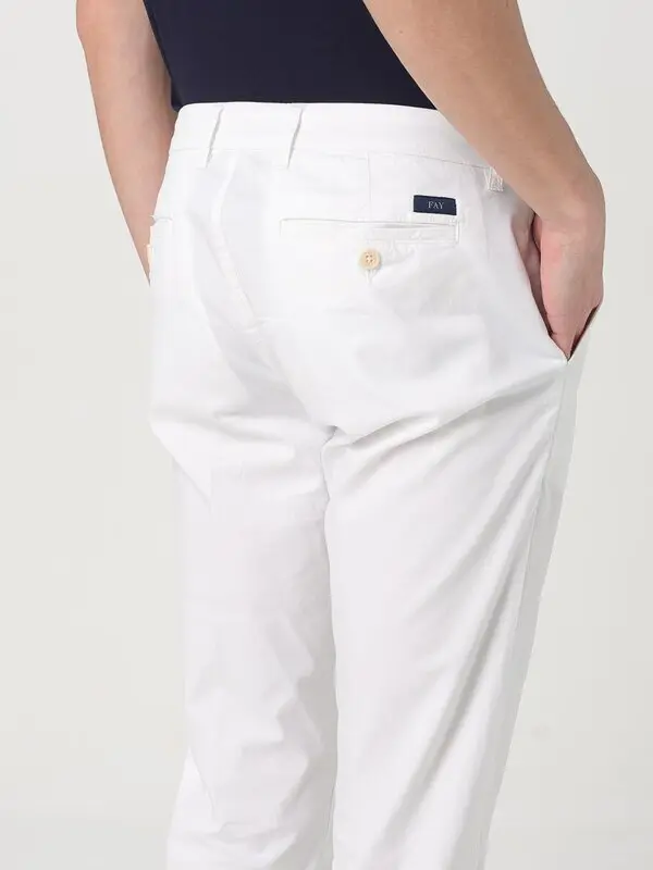 FAY Trousers Colour - White
