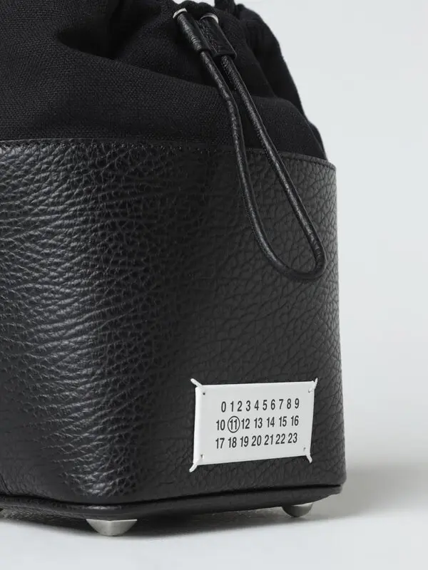 MAISON MARGIELA Mini Bucket Bag - Black