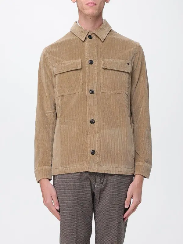 MASON'S Corduroy Jacket With Classic Collar