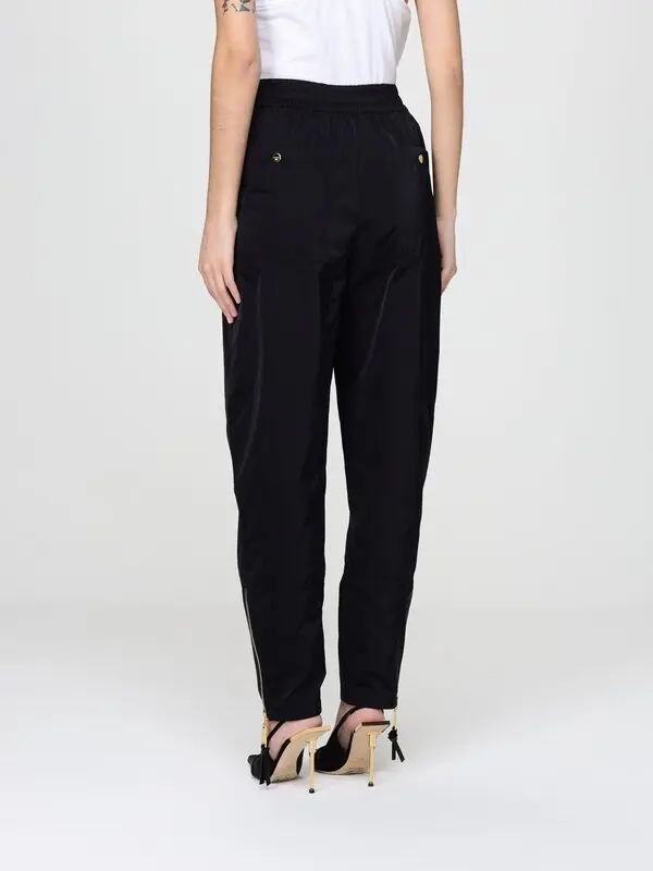 Elisabetta Franchi Straight Crêpe Trousers