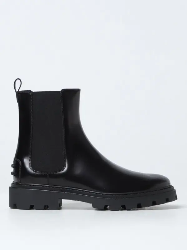 TOD'S Flat Ankle Boots Colour
