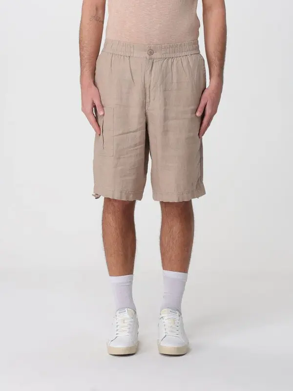 BLAUER. Linen Shorts