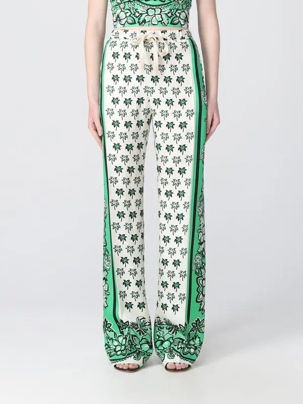 Red Valentino Wide Leg Trousers