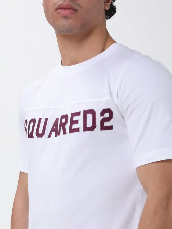 Dsquared2 Cotton T-shirt With Logo - White