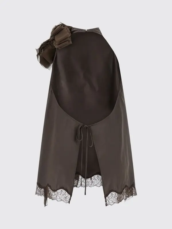 Magda Butrym Silk Top With Bow