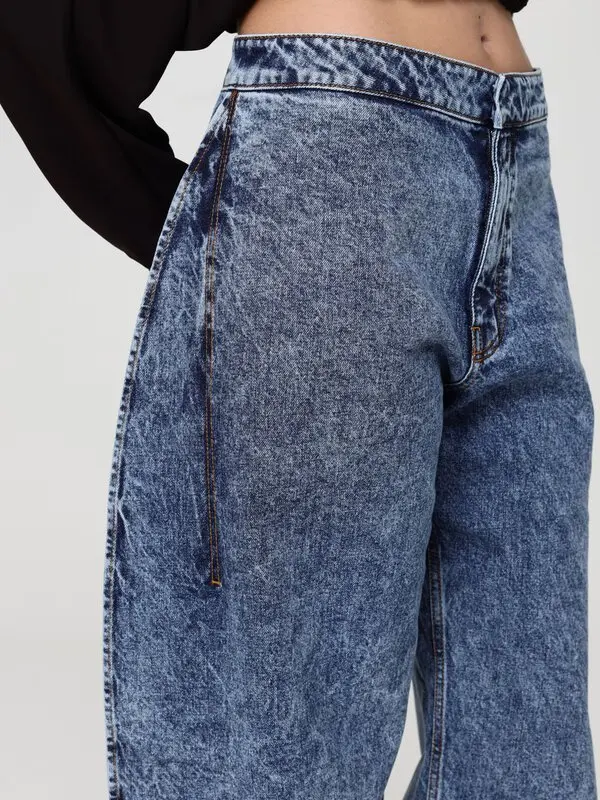 Alaïa Wide-leg Denim Jeans