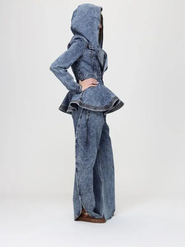 Alaïa Cotton Denim Top