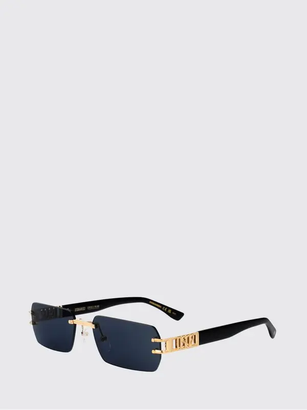 Dsquared2 Acetate And Metal Aviator Sunglasses - Gold