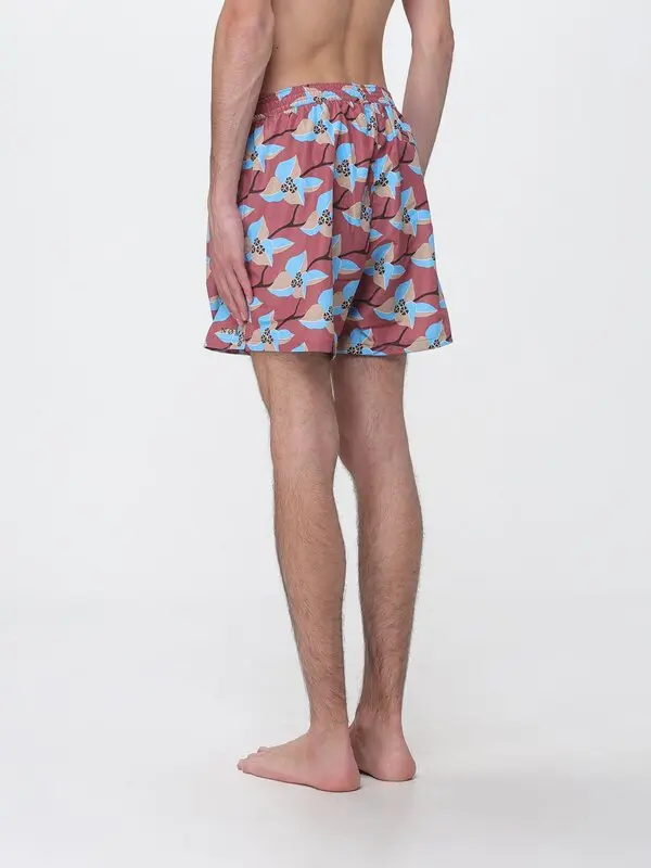 NOM Swimsuit With Leaf Print - Earth