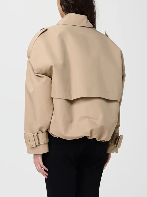 Pinko Short Double-breasted Trench Coat
