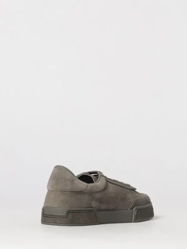 Dolce & Gabbana Portofino Light Suede Sneakers - Grey
