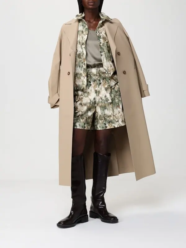 Max Mara Cedro Double-breasted Trench Coat - Beige