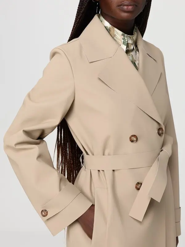 Max Mara Cedro Double-breasted Trench Coat - Beige