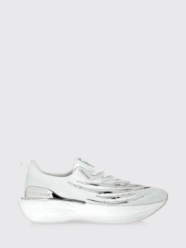 PLEIN SPORT Iron Tiger Polyester Sneakers - White