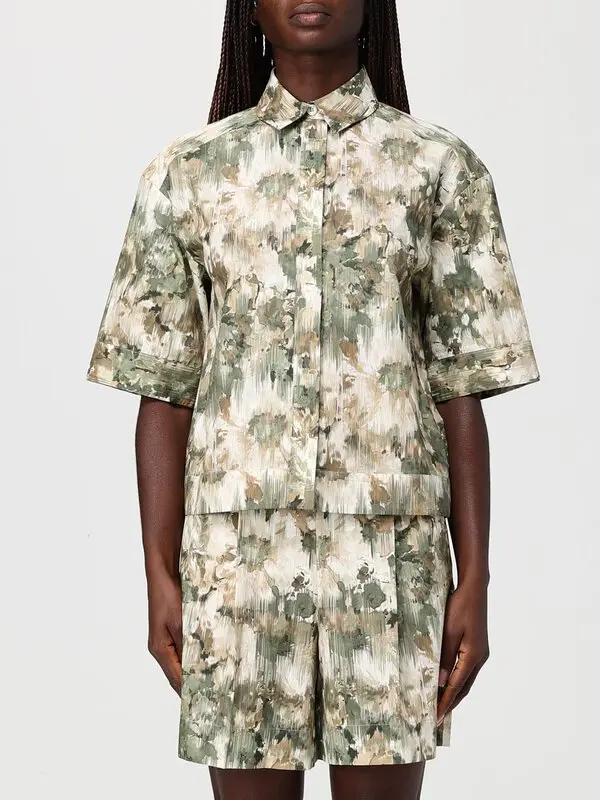 Max Mara Abstract Pattern Cotton Shirt