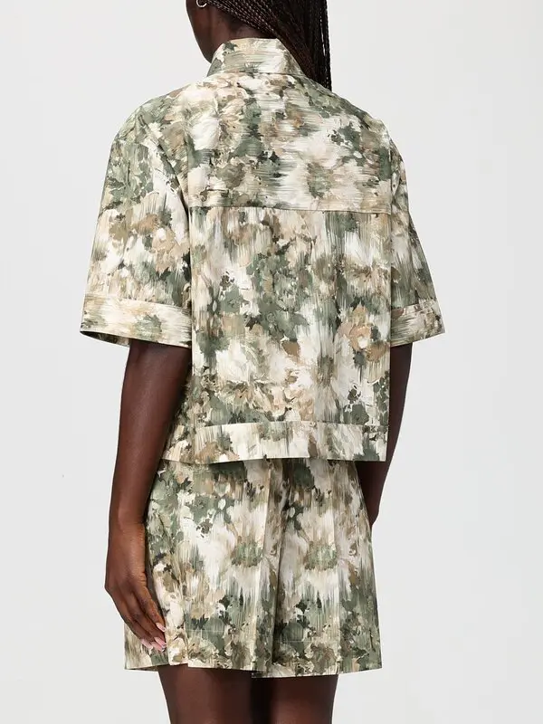 Max Mara Abstract Pattern Cotton Shirt