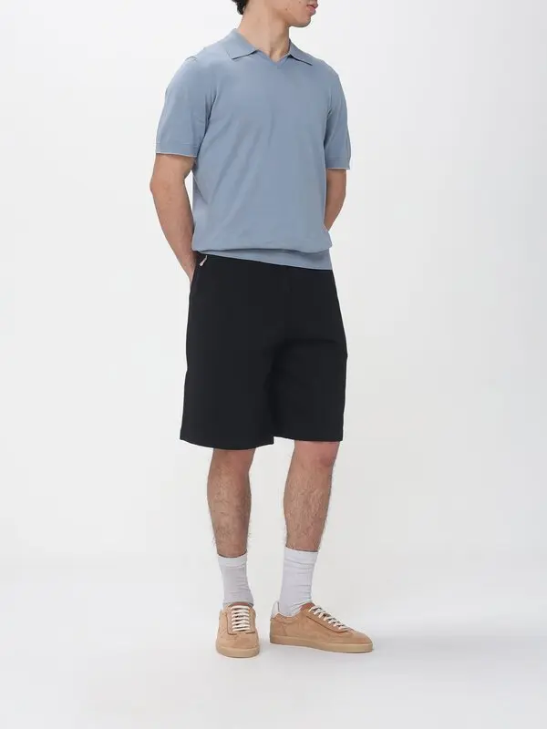 Brunello Cucinelli Cotton Shorts - Black