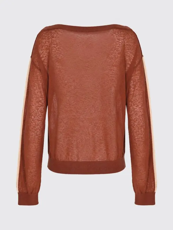 Patrizia Pepe Wool And Cashmere Blend Boat Neck Sweater