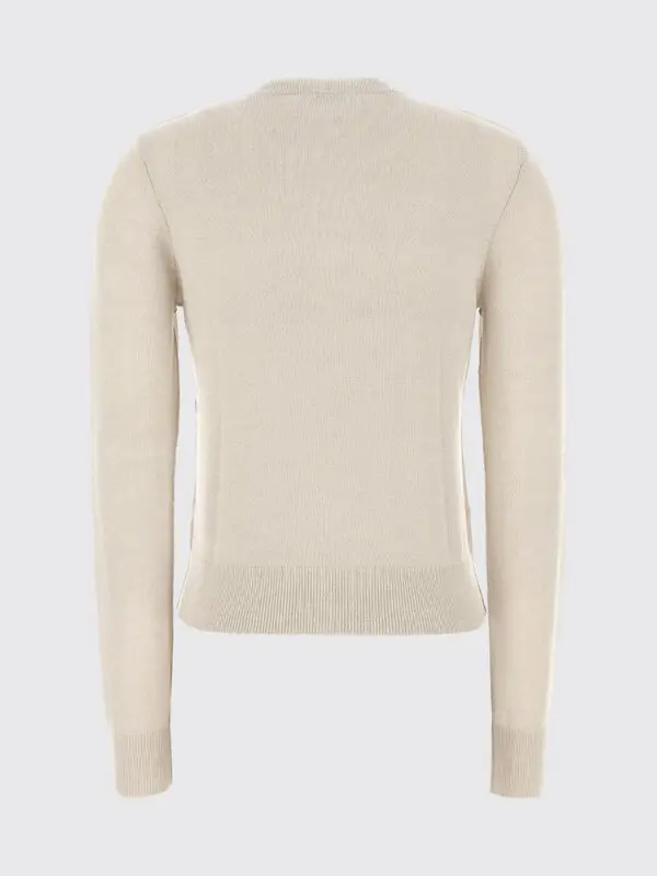 Burberry Ekd Logo Cotton Cardigan - Beige