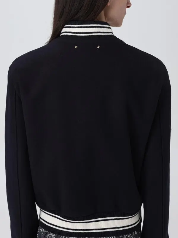 GOLDEN GOOSE Varsity Jacket - Blue