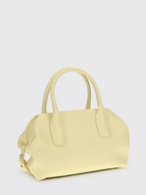 THEMOIRE Talia Trunk Small Vegan Leather Bag - Yellow