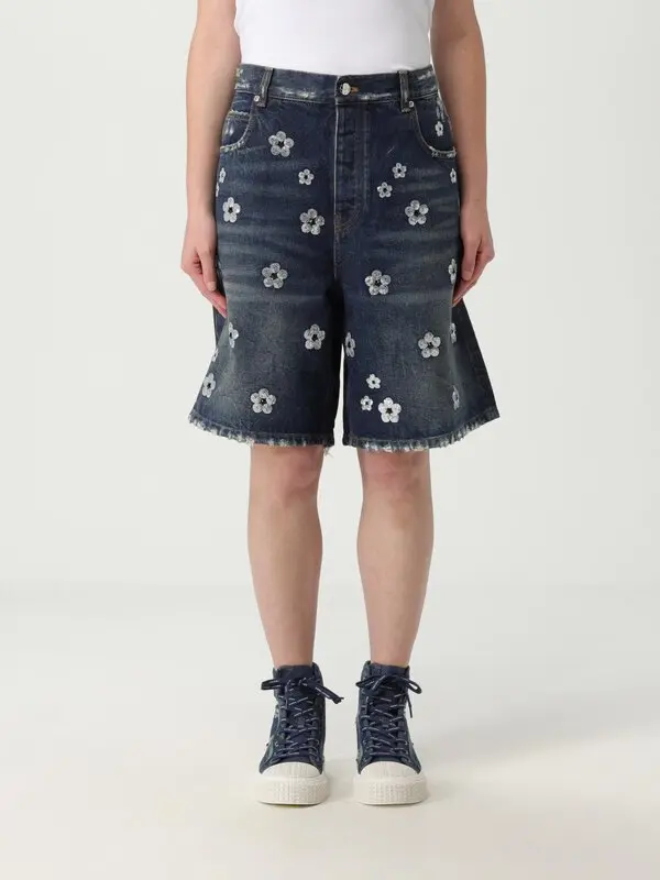 Marc Jacobs Embellished Denim Shorts