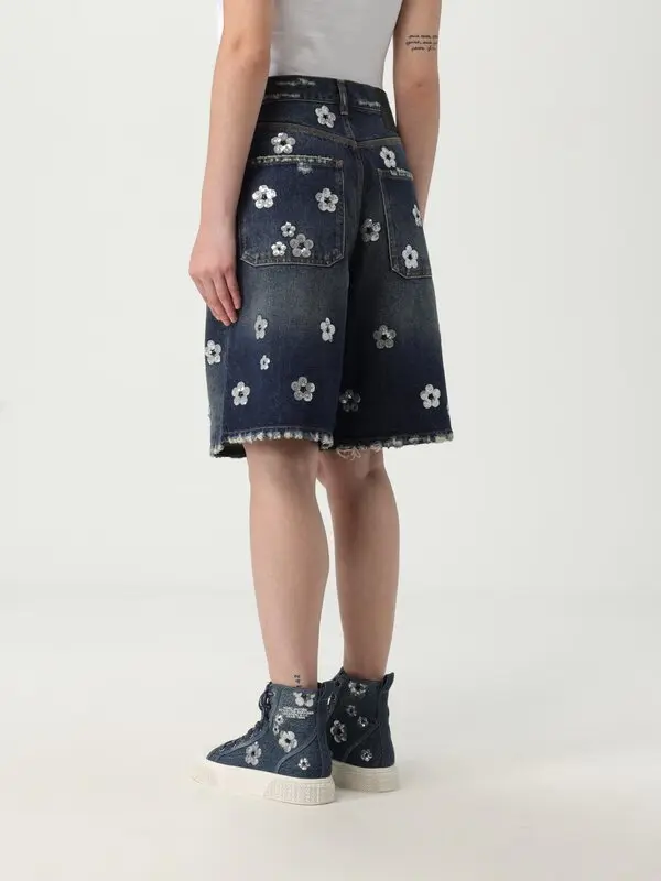 Marc Jacobs Embellished Denim Shorts