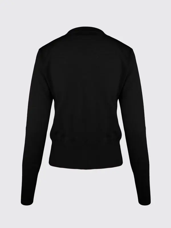VIVIENNE WESTWOOD Wool Cardigan With Embroidered Orb Logo