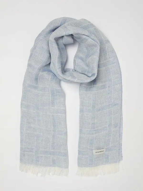 Emporio Armani Scarf Colour - Gnawed Blue