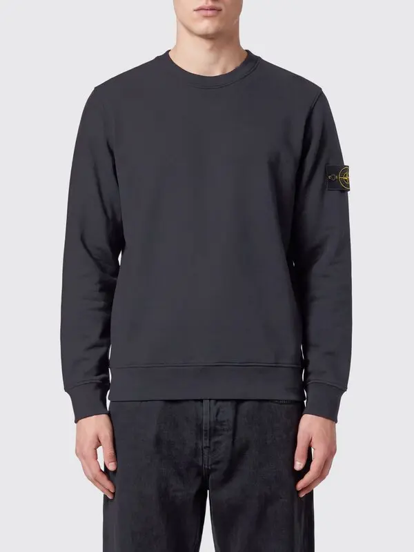 Stone Island Crewneck Sweatshirt - Blue