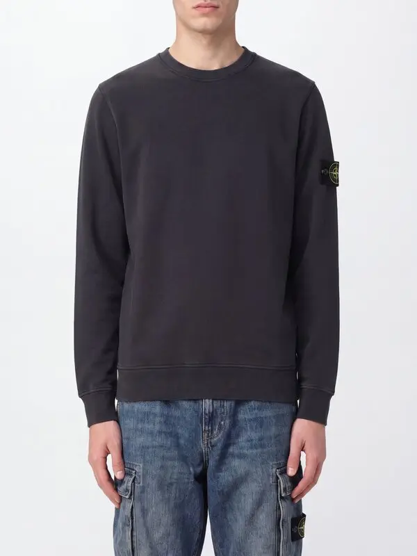 Stone Island Crewneck Sweatshirt - Grey 1
