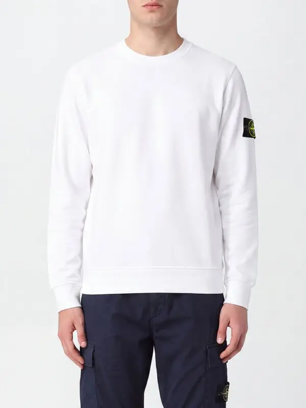 Stone Island Crewneck Sweatshirt - White