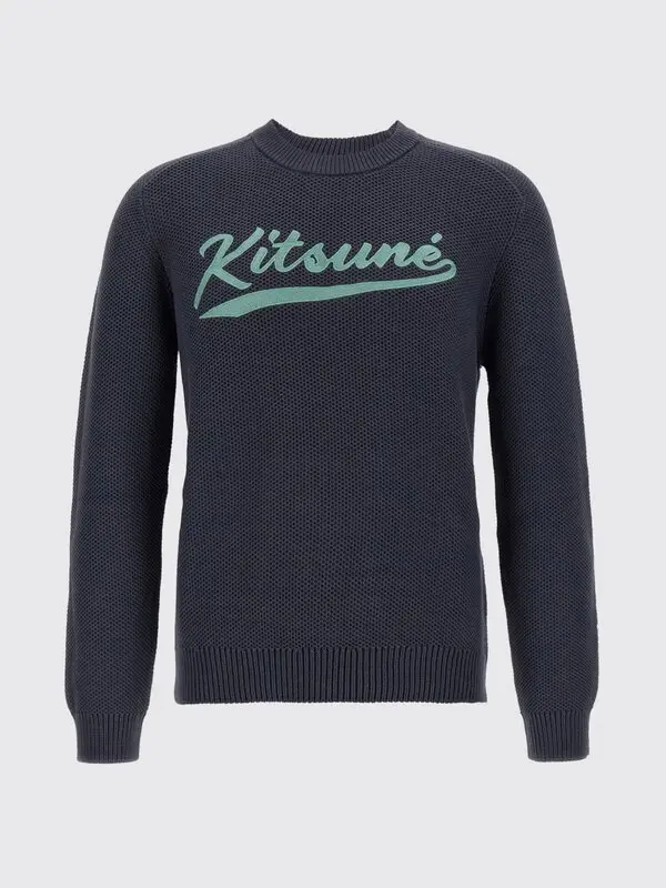 Maison Kitsuné Pullover With Embroidered Logo