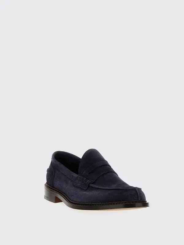 TRICKER'S Suede Loafers - Blue