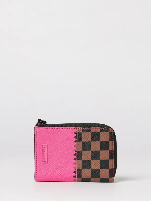 SPRAYGROUND And Bear Shark Saffiano Faux Leather Wallet