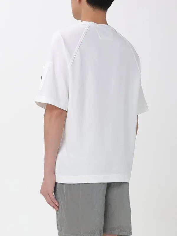 C.P. COMPANY Cotton T-shirt With Logo - White