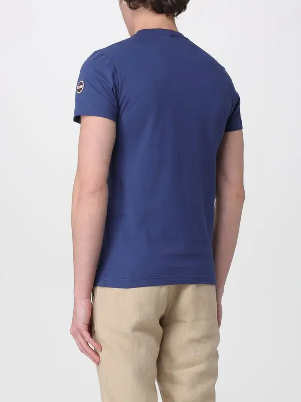 COLMAR Cotton T-shirt With Logo - Blue