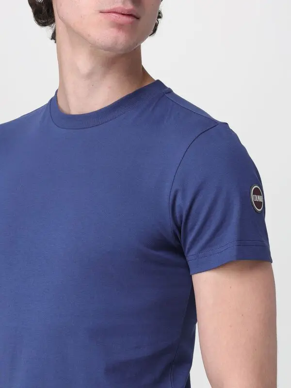COLMAR Cotton T-shirt With Logo - Blue