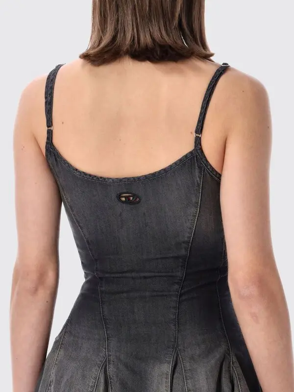 DIESEL® De-spoky-s Denim Mini Dress