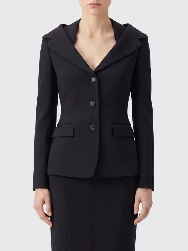 Alexander McQueen Single-breasted Wool Blazer With A Slim Fit And Notched Lapels