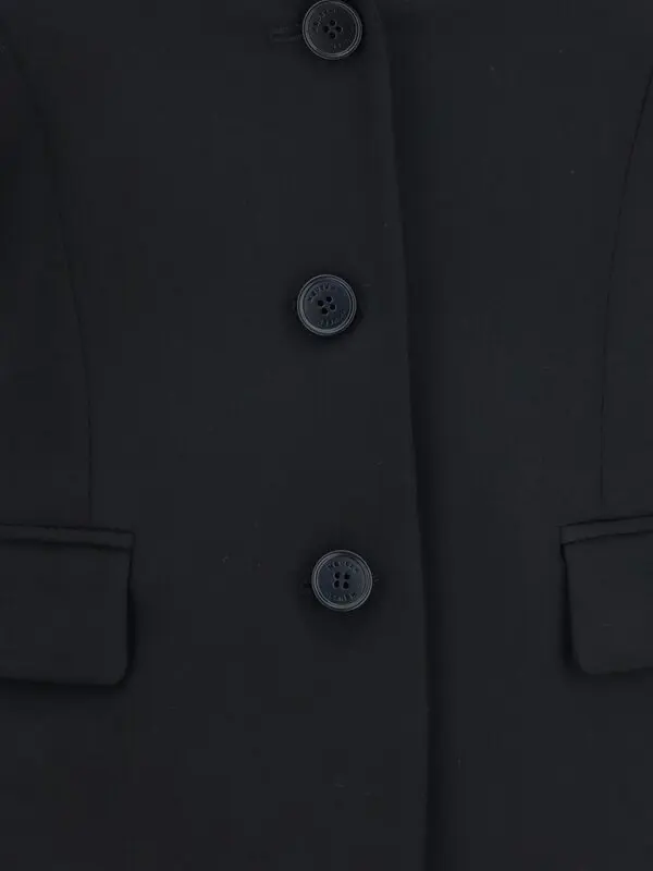 Alexander McQueen Single-breasted Wool Blazer With A Slim Fit And Notched Lapels