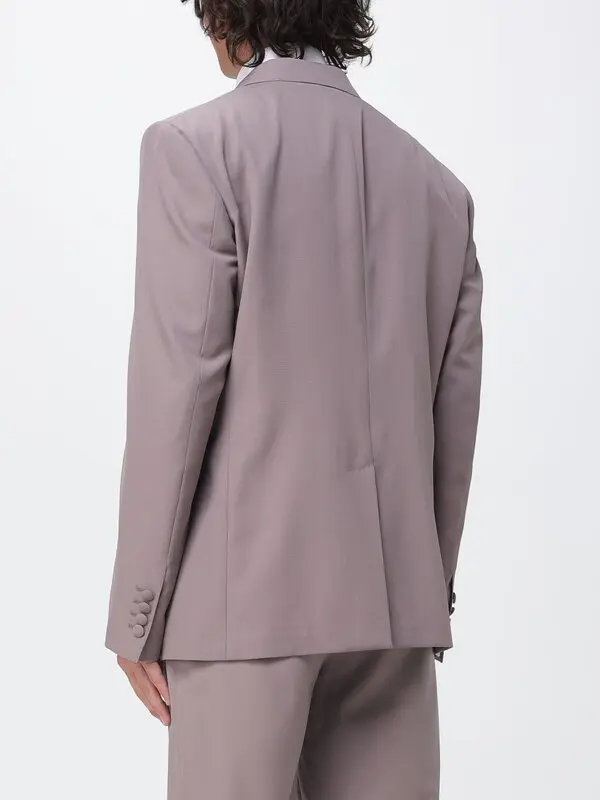 Dolce & Gabbana Single Breasted Wool Blazer - Brown