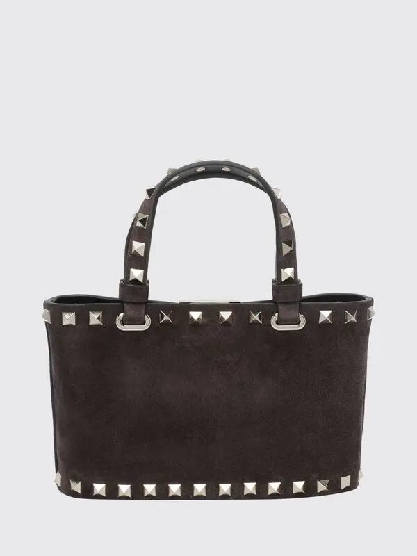 Valentino Garavani Rockstud Mini Handbag In Suede