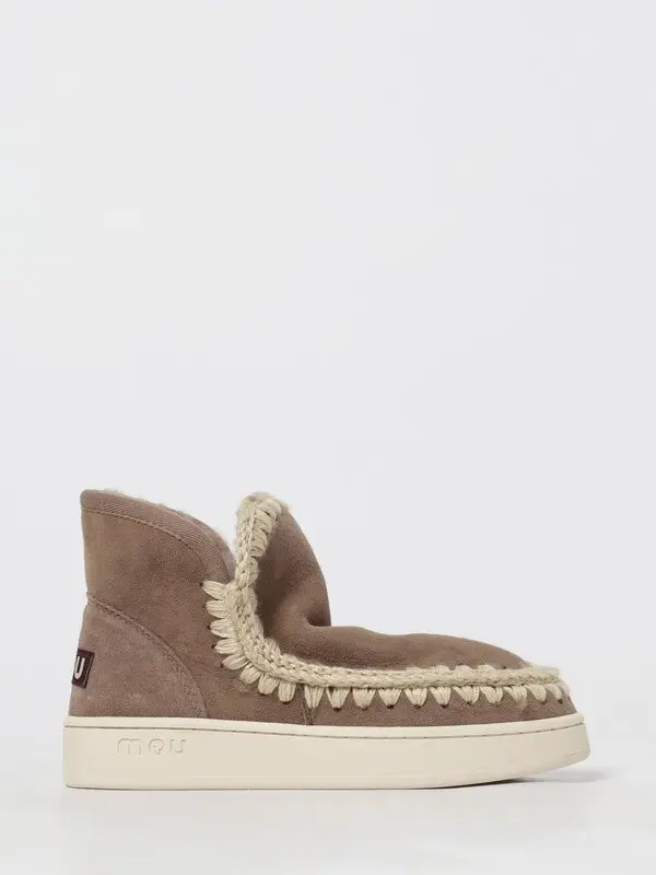Mou Ankle Boots With Braided Detailing