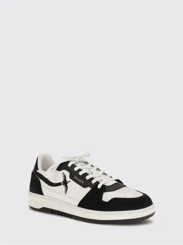 Axel Arigato Bee Bird Low-top Leather Sneakers With Side Embroidery