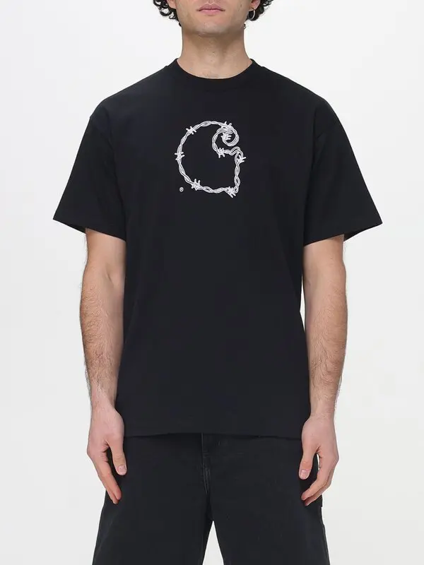 Carhartt Work In Progress Barbwire C T-shirt - Black