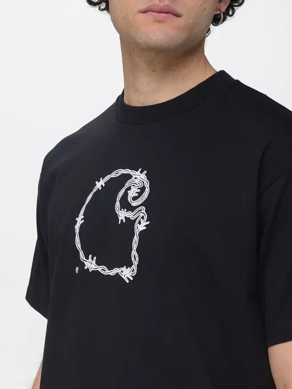 Carhartt Work In Progress Barbwire C T-shirt - Black