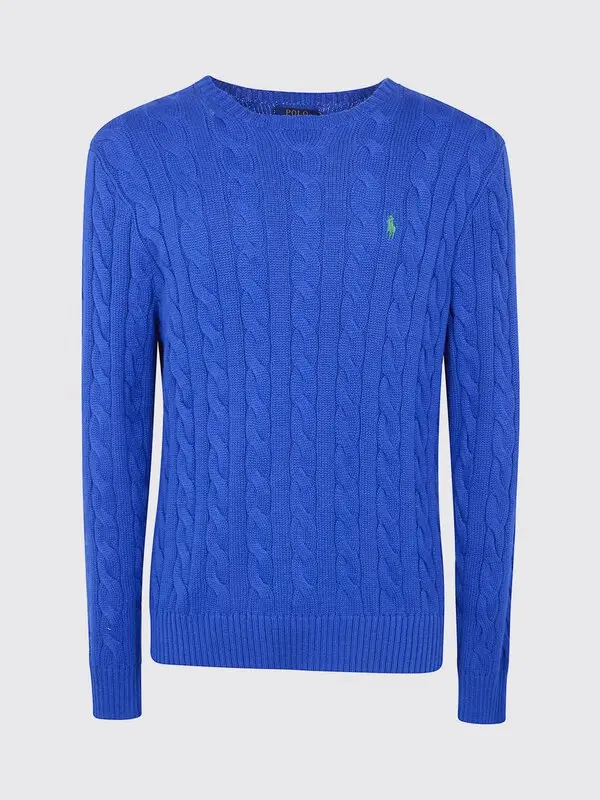 Polo Ralph Lauren Cable Knit Jumper - Blue 1