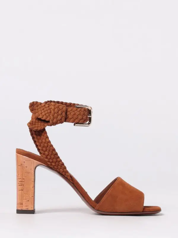 JIMMY CHOO Rori Suede Sandal - Brown